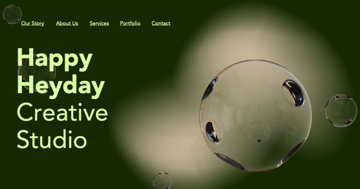 Happy Heyday Website